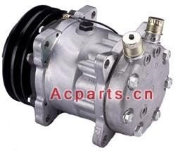 Professional r134a 12v Auto AC Compressor universal With 7h13 , 125 / aa