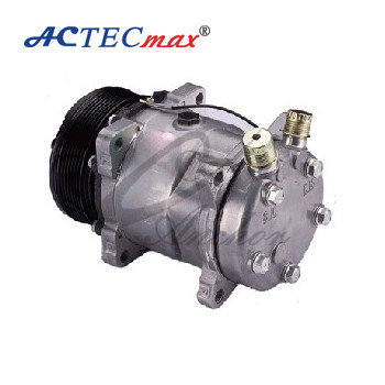 5H14 119 / PV7 12V Auto AC Compressor Universal , R134a Air Conditioning Compressor