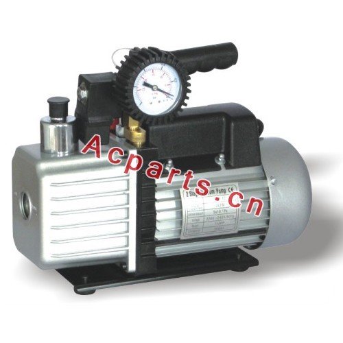 OEM 2CFM 220V Double stage Auto vacuum Pump 10 Pa / 75Microns , 1 / 4 SAE