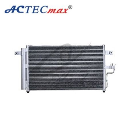 Sliver Air Conditioning Parts 2000 - 2005 Hyundai AC Condenser For 97606 - 25500