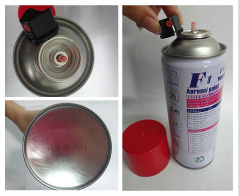 Mirror Chrome Spray Paint Filling Machine , Spray Can Filling Machine 20-750ml