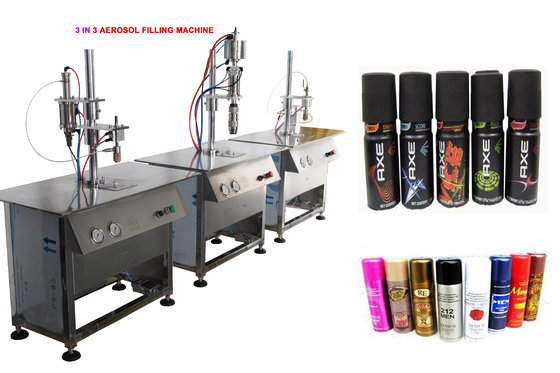 Ipratropium Bromide / Nasal Spray Filling Machine , Aerosol Spray Filling Machine