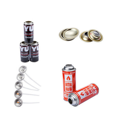 Tin Plate Aerosol Spray Can Empty Bottle For Shaving Gel / Foam