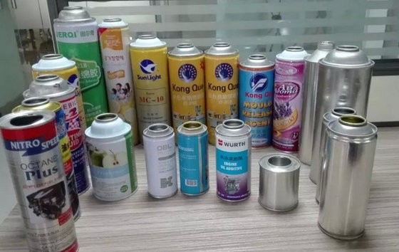 Tin Plate Empty Aerosol Can Bottle