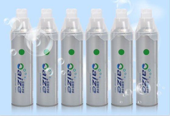 Tin Plate Refillable Aerosol Spray Can For Medical Oxygen Gas Sprayer