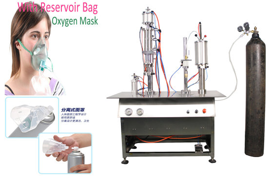 Aerosol Spray Can Fresh Air Filling Machine Pneumatic Control Professional