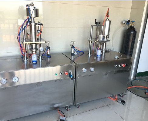 PLC Control System Vacuum Crimping And Air Filling Machines