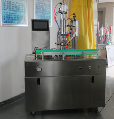 Auto F12 F22 Under Cup Refrigerant Filling Machine PLC Programmable Control