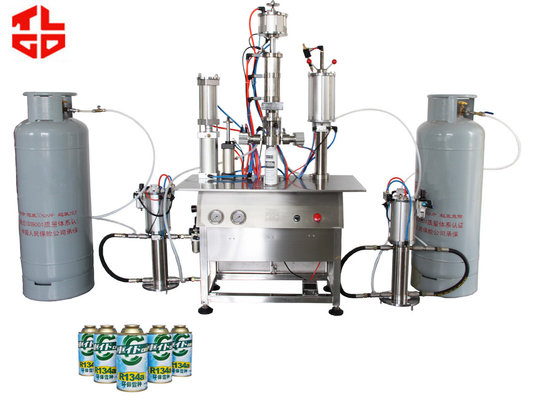 HCFC Refrigerant Filling Machine And Vacuuming / Sealing Machine High Capacity