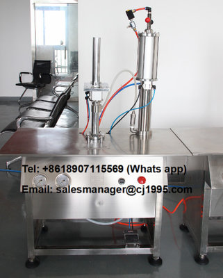 Industrial Aerosol Filling Machine For Pharmaceutical Dose Inhaler Asthma Spray