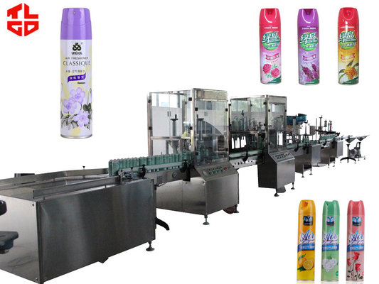 Aerosol Filling Equipment For Deodorant / Air Freshener