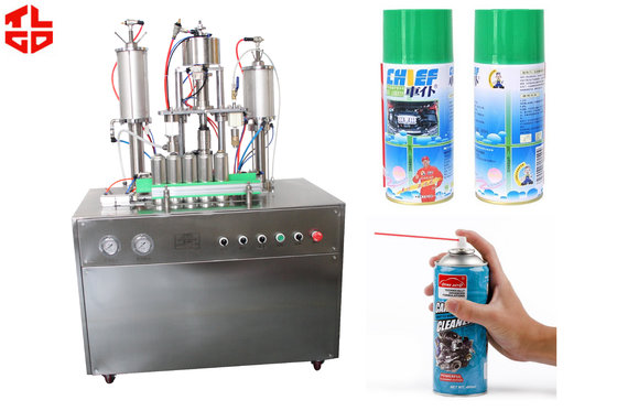 Aerosol Apray Filling Machine for Polish Spray