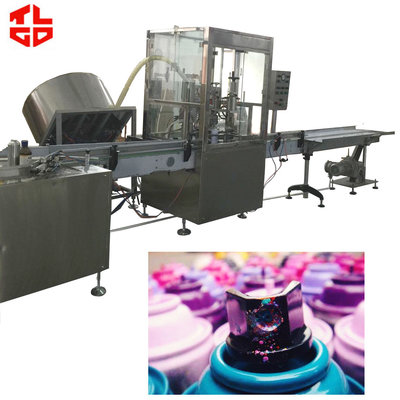 Automatic Graffiti Spray Paint aerosol filling machines
