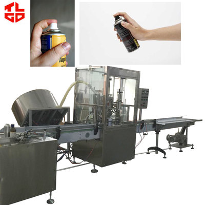 Aerosol Filling Line for Bacteria Remover Insecticide