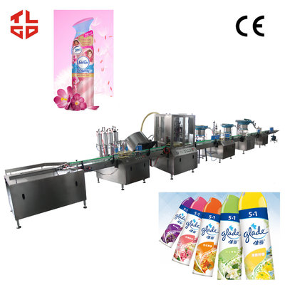 Fully Automatic Aerosol Spray Filling Machine for  Air Fresher/ Deodorants