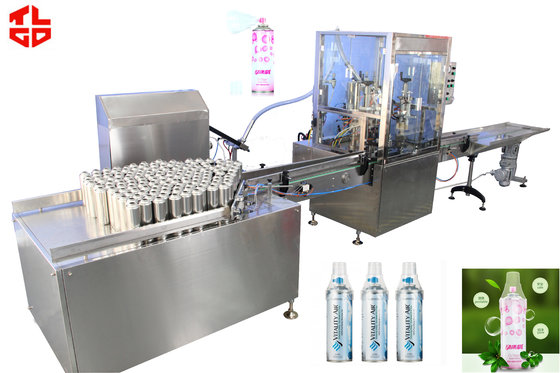 Automatic Vacuum Crimping Air Filling Machine for Fresh Air / Oxygen Gas Filling