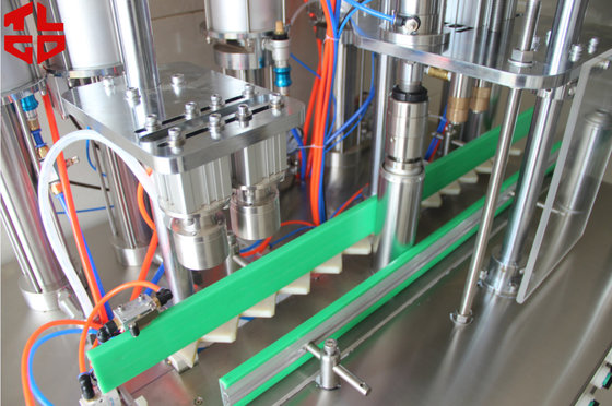 Low Noise Semi Automatic Aerosol Filling Machines For Hair Spray / Styling Gel