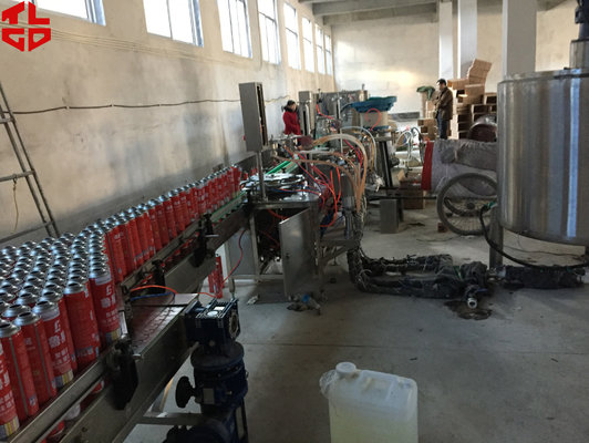 Automatic Aerosol Filling Machine Production Line for Spray Paint