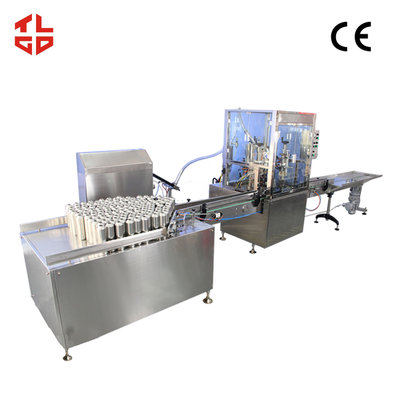 20CBM Automatic Aerosol Filling Machine , Spray / Aerosol Paint Can Filling Machine