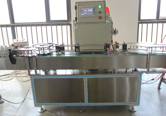 Aerosol Spray Butane Gas Filling Machine , Auto Aerosol Filling Equipment