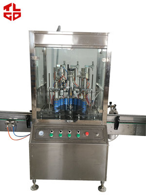 Self Defense Spray Bag On Valve Aerosol Filling Machine With Microcomputer Control