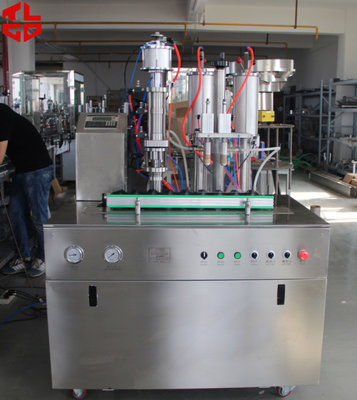 Auto BOV Aerosol Spray Filling Machine For Shaving Foam, Bag On Valve Filling Equipments