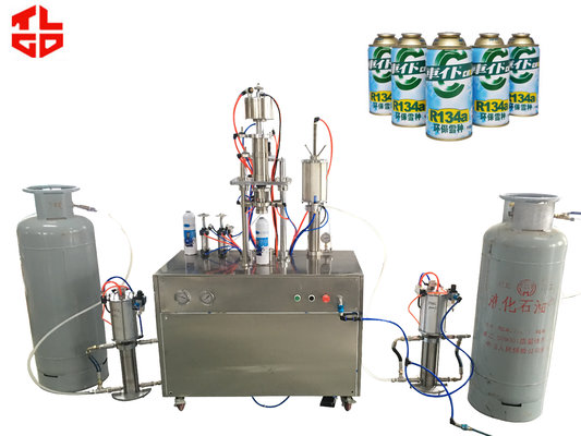 Refrigerant Coolants / Freon F12 F22 R134a HFC-134a Car Gas Filling Machine For Air Conditioner