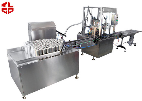 CE Automatic Aerosol Filling Machine Lubricant Carburetor Cleaning Agent Spray