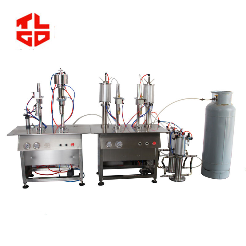 Semi Automatic LPG Gas Butane Gas Filling Machine For Butane Gas Cassette / Refill Can