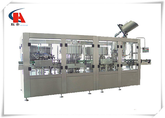 Automatic Bottle Water Washing Filling Capping Machine , Filling Line Equipment Easy Operation