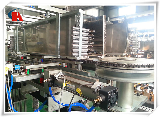 0.8L High Speed Automatic PET Bottle Blowing Machine Air Passage Design With Servo