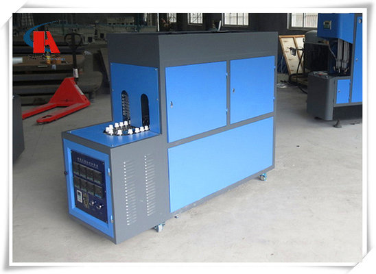 Original Air Cylinder Semi Automatic PET Bottle Blowing Machine Mould Thickness 120 - 170mm