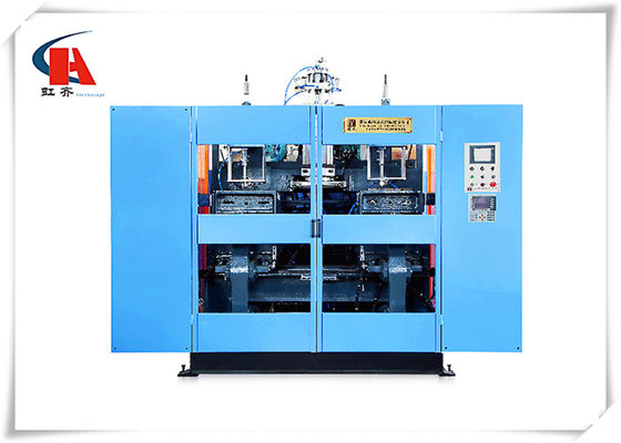 300PC/H Dry Cycle Extrusion Blowing Machine , Plastic Jerry Can Making Machine 770KN Clamping Force