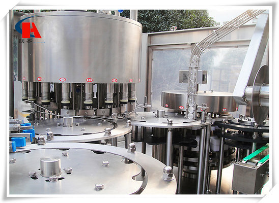 Liquid Washing Filling Capping Machine , Industrial Bottle Filling Machine 5.6KW Power