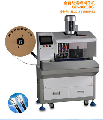 Fully Automatically Power Cord Cable Wire Crimp Machine Automatic Wire Crimper
