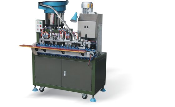 High - Efficiency Electric Pin Plug Machine , 2 Pin Plug Insertion Machine