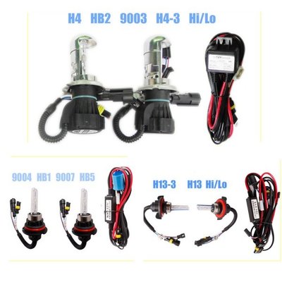 H4 H13 9004 9007 9008 12V Xenon Lights For Cars / 35 W AC HID Kit Bi-Xenon