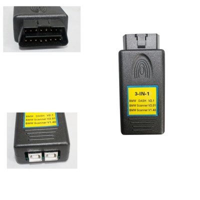 BMW Dash Scanner 3 in 1 Automotive Diagnostic Tools Supporting SRS / ABS / Cruise system