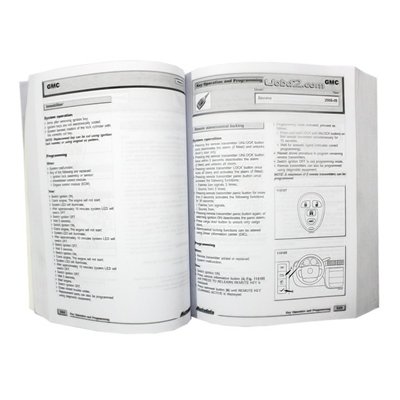 Key Programming and Service Indicators Book