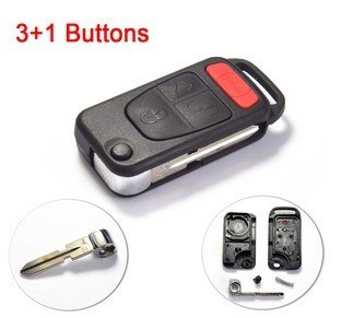 HU39 Flip Remote Shell for Mercedes-Benz