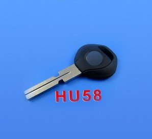 ID:44 Transponder Key (Metal Logo) 4 Track for BMW