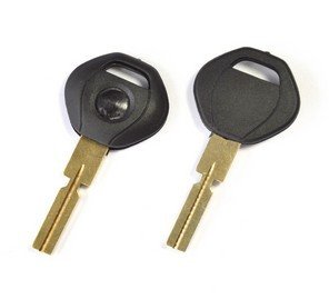 4 Track Transponder Key Shell (Metal Logo) for BMW