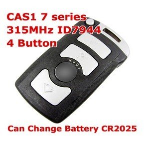 4 Buttons Remote Key ID7944 315MHZ for BMW CAS1 7 Series