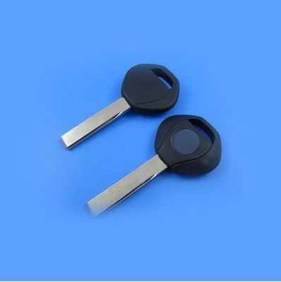 2 Track Transponder Key Shell (Metal Logo) for BMW