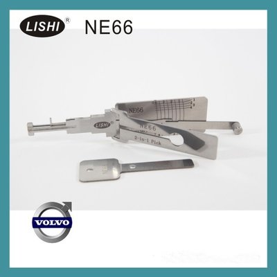 Metal la sélection de Lishi Volvo Ne66 2-In-2/décodeur automatiques, outil principal de voiture