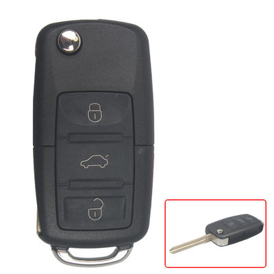New Nissan Flip Remote Key Shell 3 Button 5pcs/lot