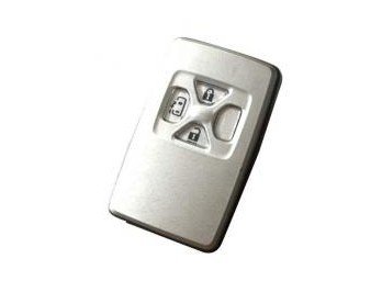 Remote Key Shell Smart Card 4 Button for Toyota