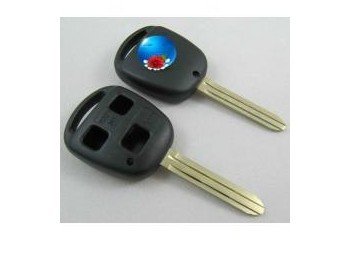 Key Shell 3 button Toy43 For Toyota (without the words )