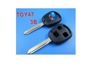 Shell principal à distance pour Toyota 3 boutonnent TOY47