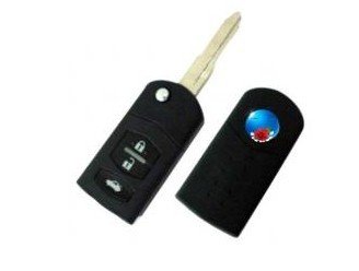 Mazda 3 Buttons Flip Remote Key Shell